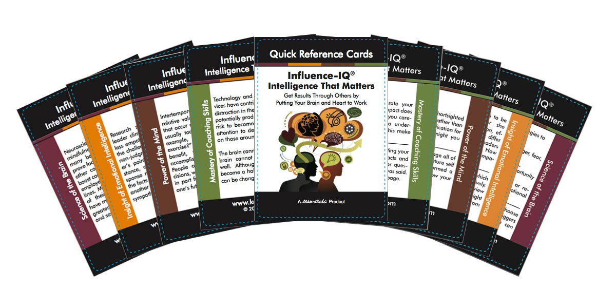 Influence-IQ Reference Cards - Kate Larsen